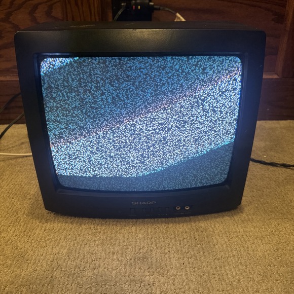 Sharp | Portable Audio & Video | Vintage Sharp 3km10 13 Crt Tv Front ...